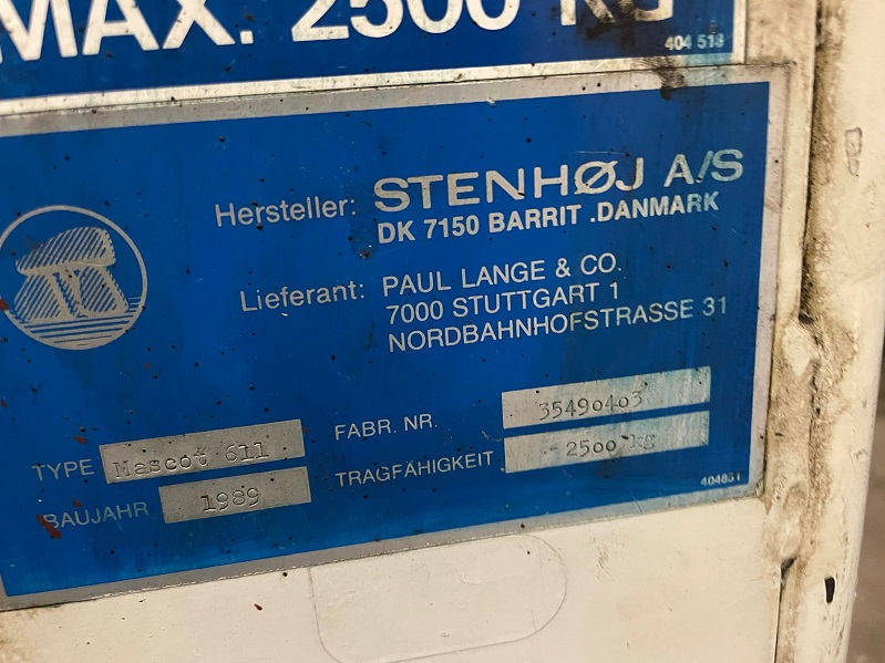 Nut Set Load Nut Lifting Nut Main Nut Stenhoj Mascot Maestro