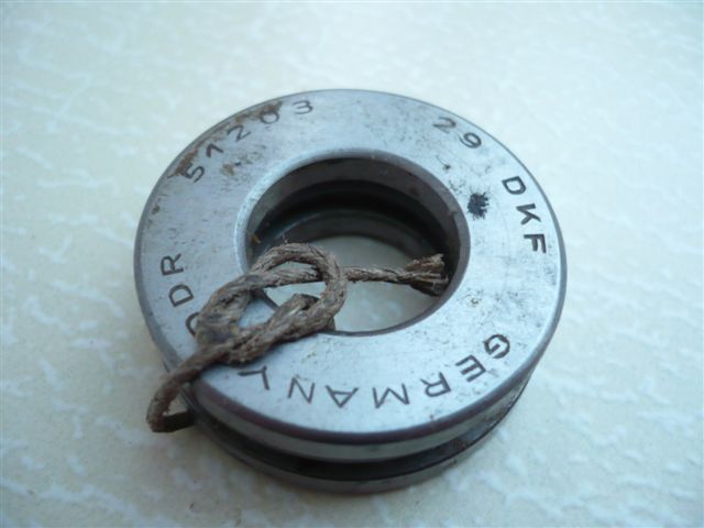 axial deep groove ball thrust bearing 51203 DKF 29 DDR Germany