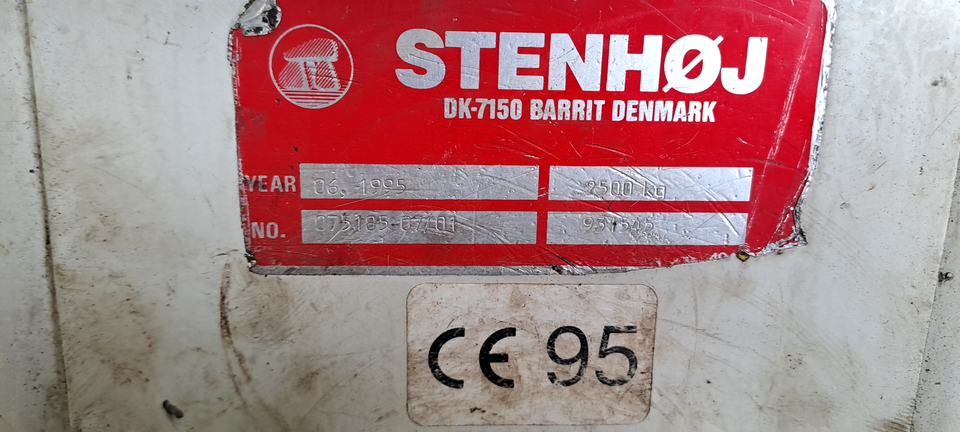 Nut Set Load Nut Lifting Nut Main Nut Stenhoj Mascot Maestro